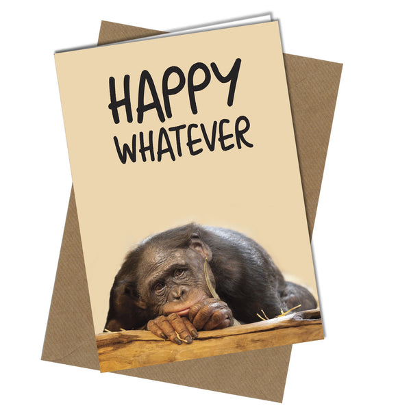 #653 Happy Whatever | close-to-the-bone-greeting-cards – Close to the ...